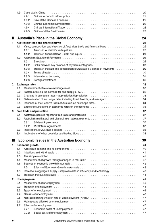 ATAR Notes HSC Year 12 Economics Complete Course Notes (2024-2026)