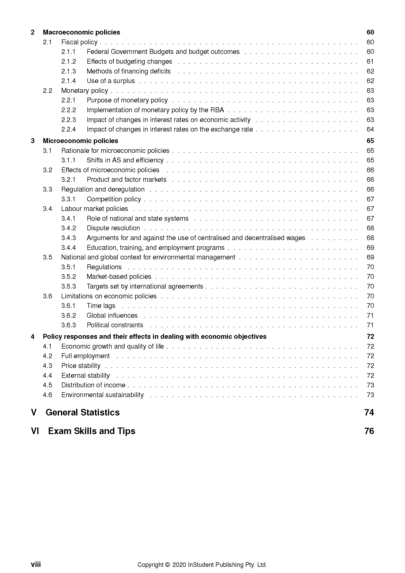 ATAR Notes HSC Year 12 Economics Complete Course Notes (2024-2026)