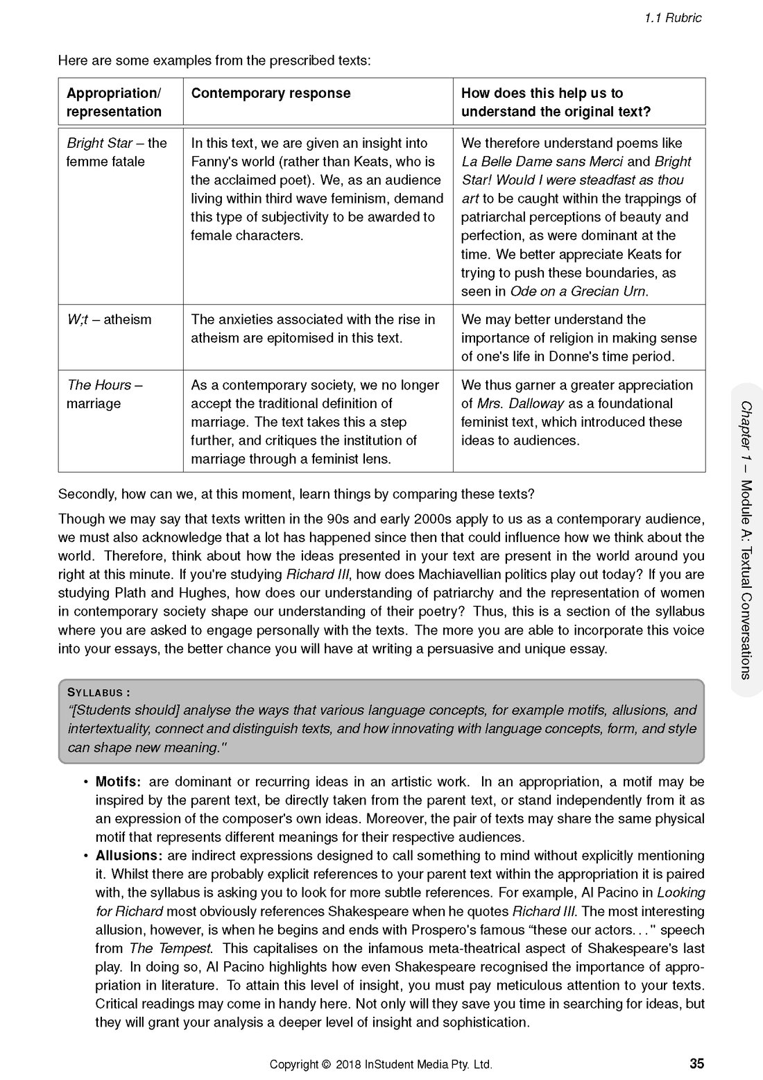 ATAR Notes HSC Year 12 English Advanced Complete Course Notes